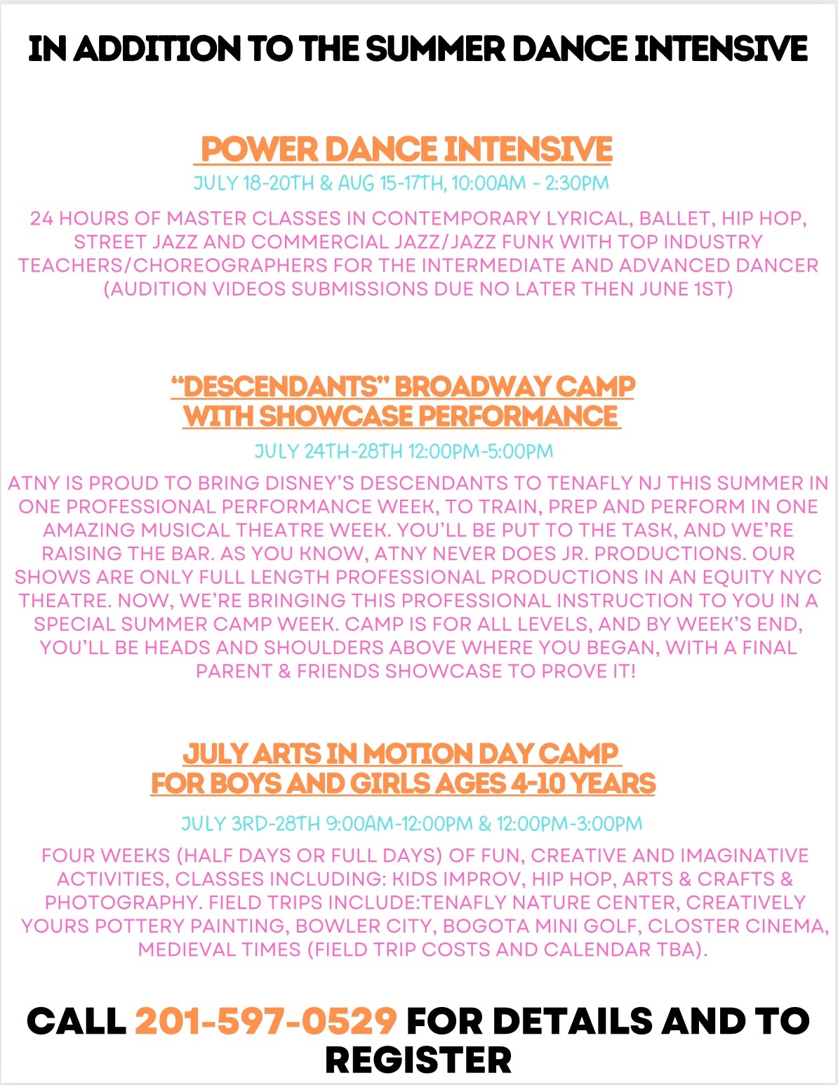 Schedule - CRE8IVITY